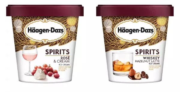 Новите аромати на колекция спиртни напитки 2020 на Häagen-Dazs включват лакомство, вдъхновено от вино.