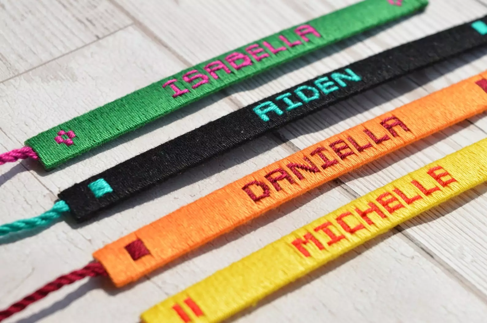 Personalized Woven Ngalan nga Pulseras