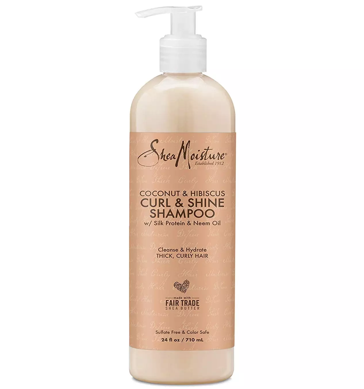 SheaMoisture șampon pentru bucle și strălucire cu nucă de cocos și hibiscus