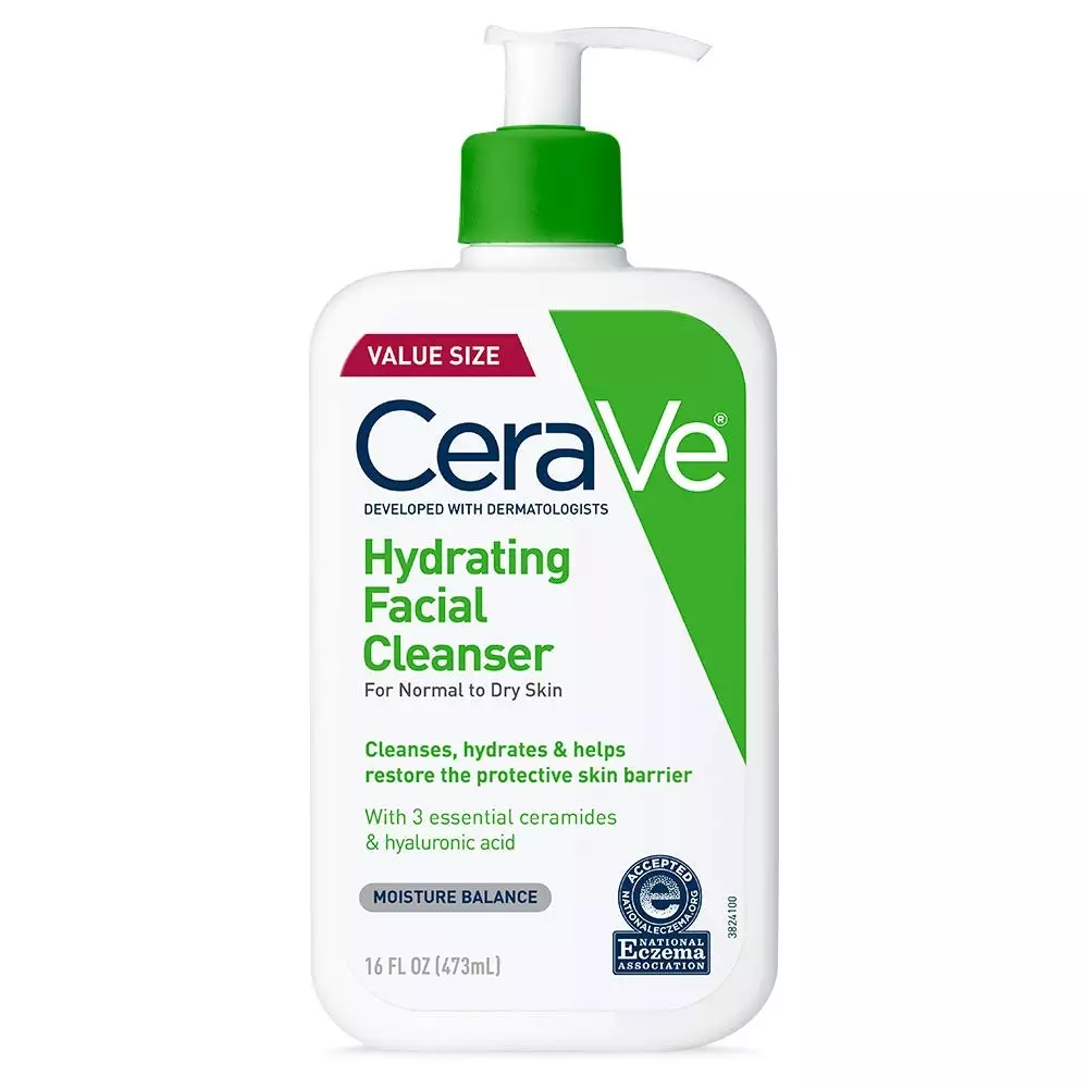 CeraVe हाइड्रेटिंग फेशियल क्लींजर