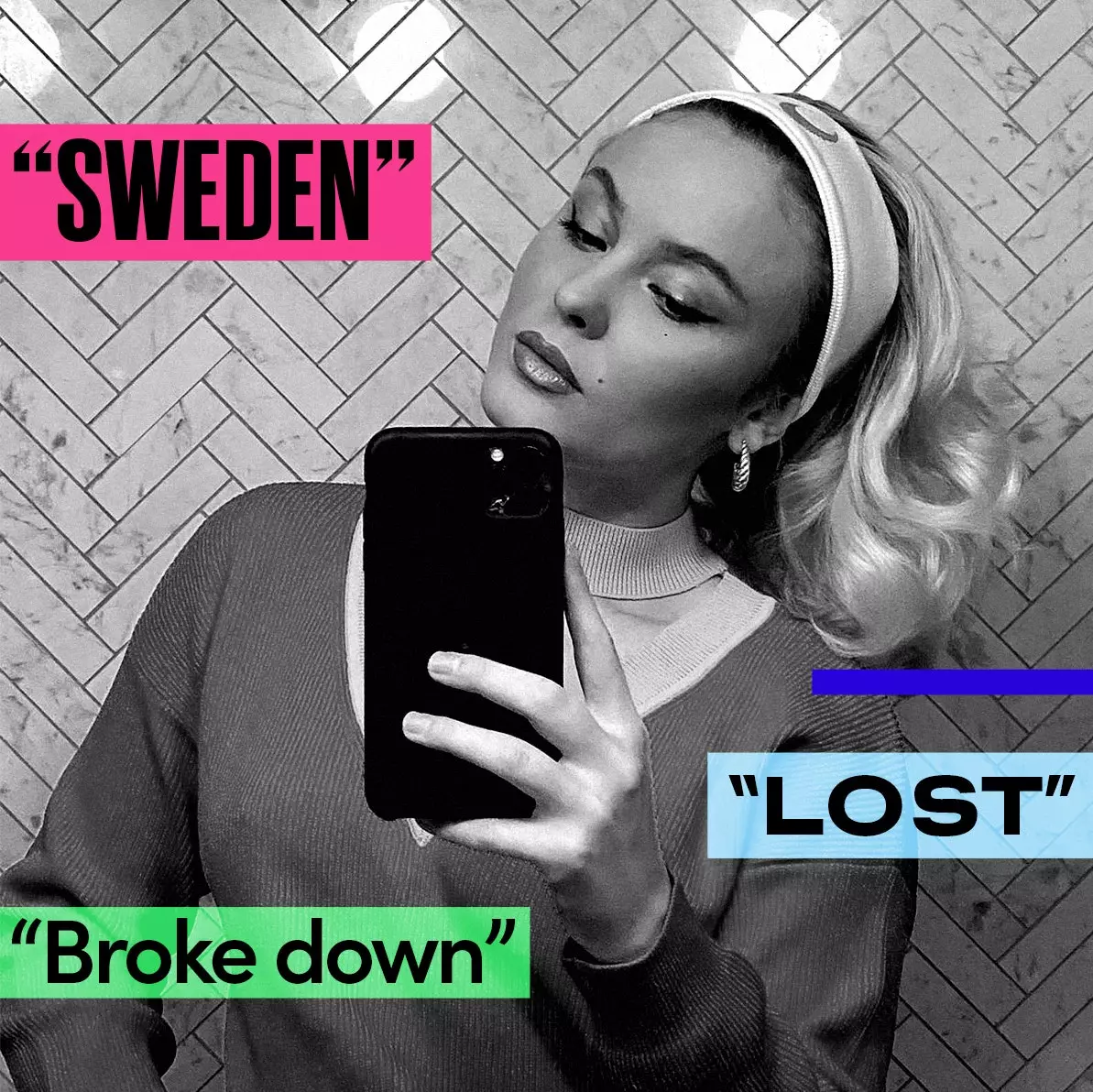 Zara Larsson laseb filmiga 