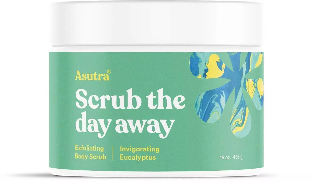 Asutra Scrub The Day Away የባሕር ዛፍ አካልን ማሸት