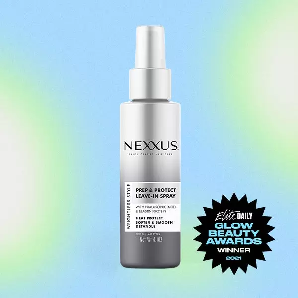 Igicuruzwa cyarashwe na Nexxus 'Weightless Style Prep & Kurinda Leave-In Spray, Kurinda umusatsi mwiza w ...