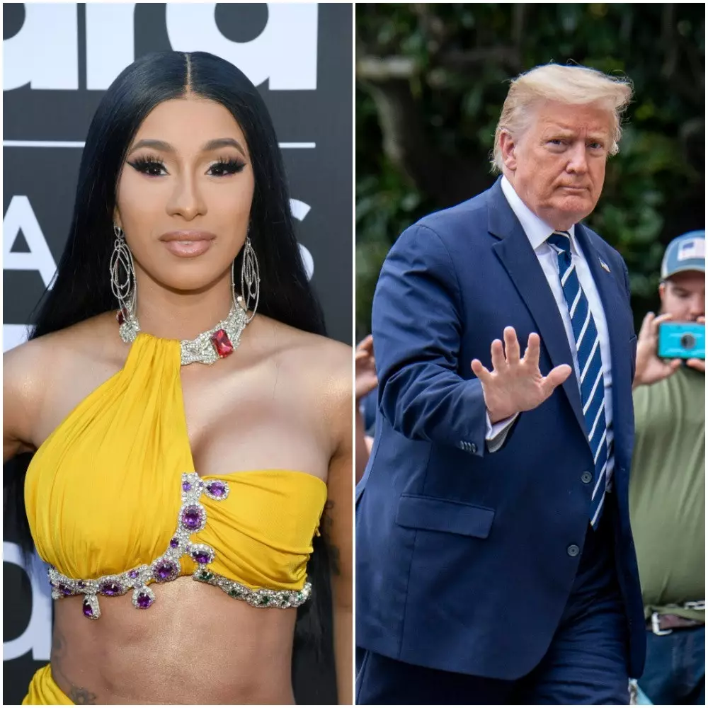 Reakcia Cardi B na hranie Trumpových priaznivcov 107036_1