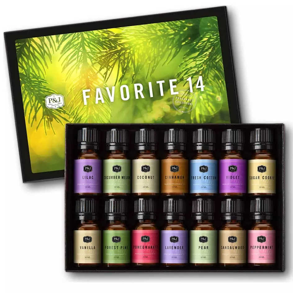 P&J Trading Favorites Fragrance Oils, 10ml (Set prej 14)