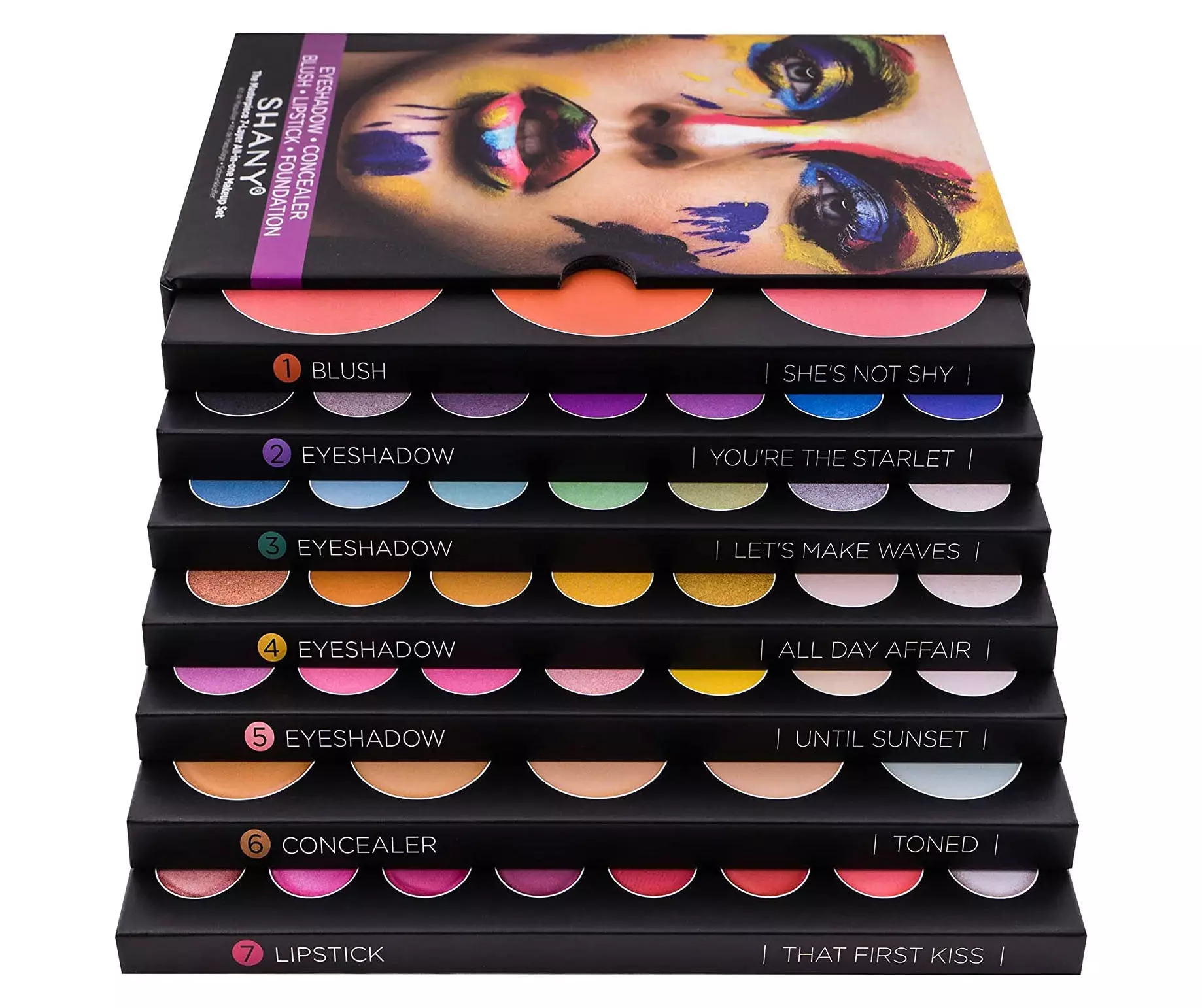 SHANY The Masterpiece 7 Layer Original All In One Makeup Set