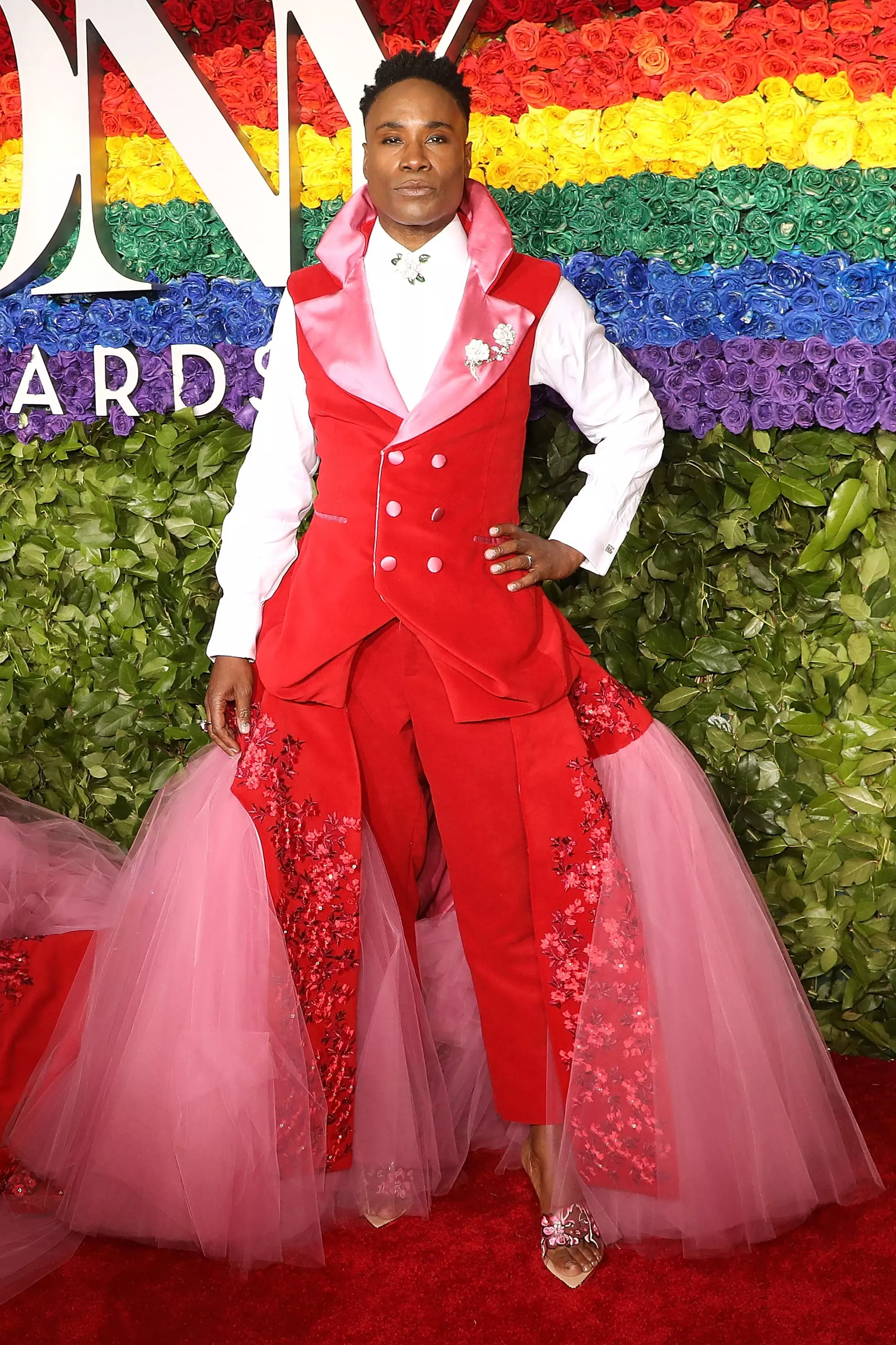 NEW YORK, NY - 09 JUN: Billy Porter menghadiri Anugerah Tony 2019 di Dewan Muzik Radio City pada Jun ...