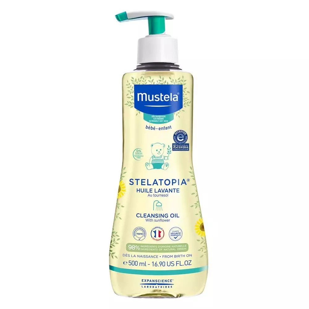 Mustela Stelatopia 卸妝油