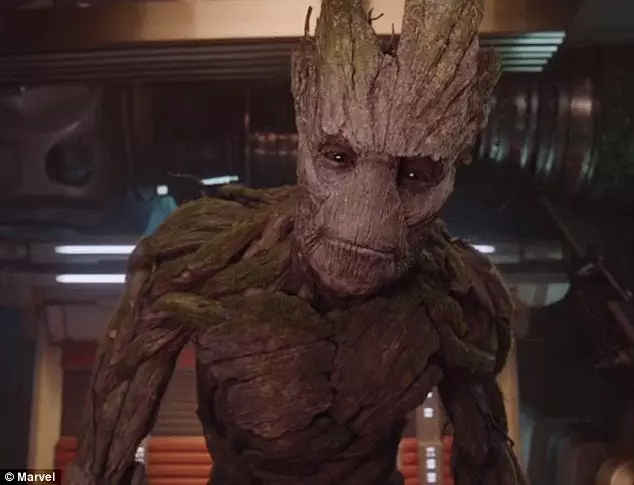 Groot felnőttként a GOTG-ben