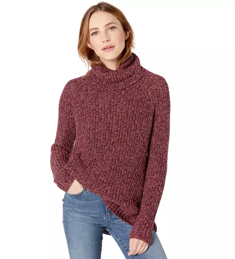 Goodthreads Shaker Stitch Turtleneck