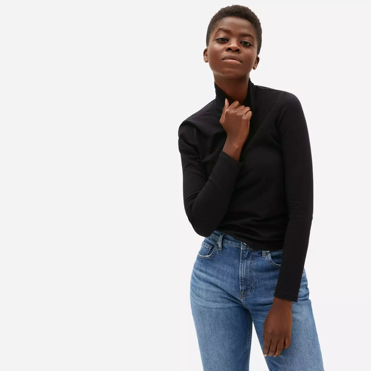 Everlane The Organic Cotton Turtleneck