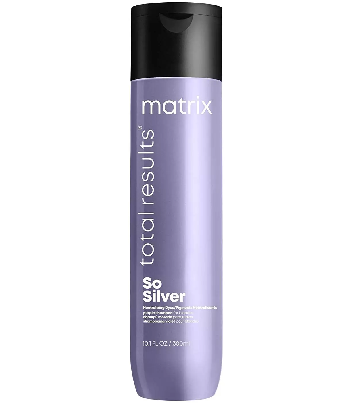 MATRIX ຜົນໄດ້ຮັບທັງຫມົດ So Silver Color Depositing ແຊມພູສີມ່ວງ