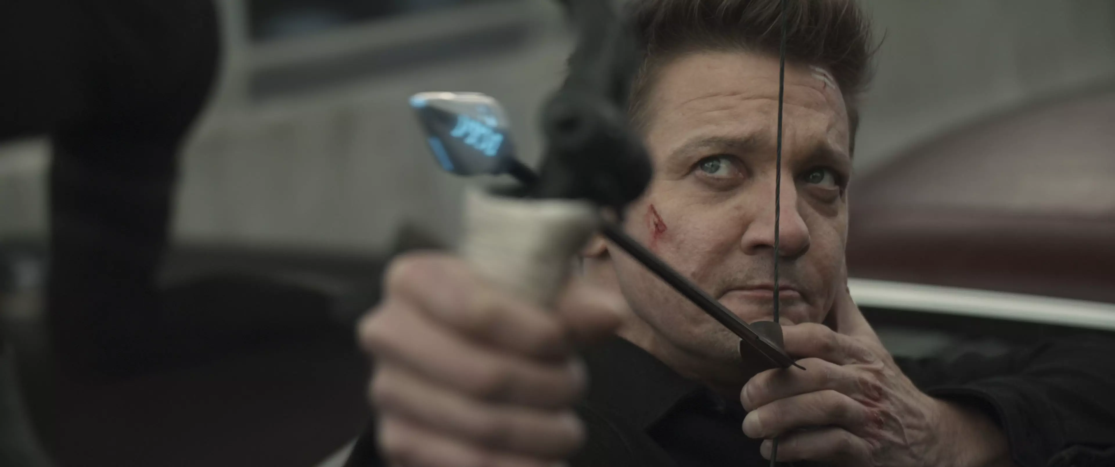 Jeremy Renner como Clint Barton en 'Hawkeye'