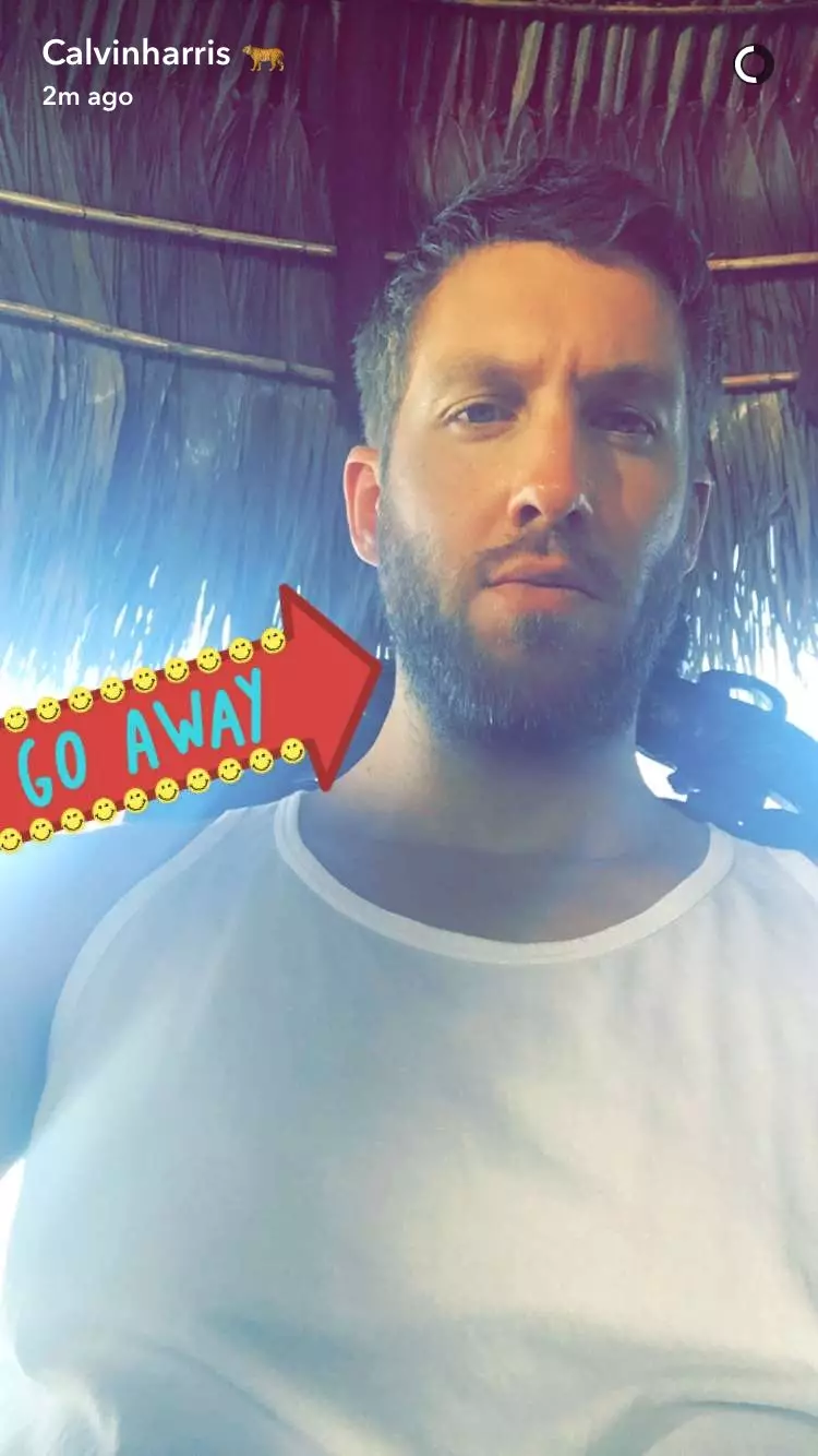 Cryptic Calvin: OK, most miért tűnt el Calvin Harris Snapchat? 121351_1