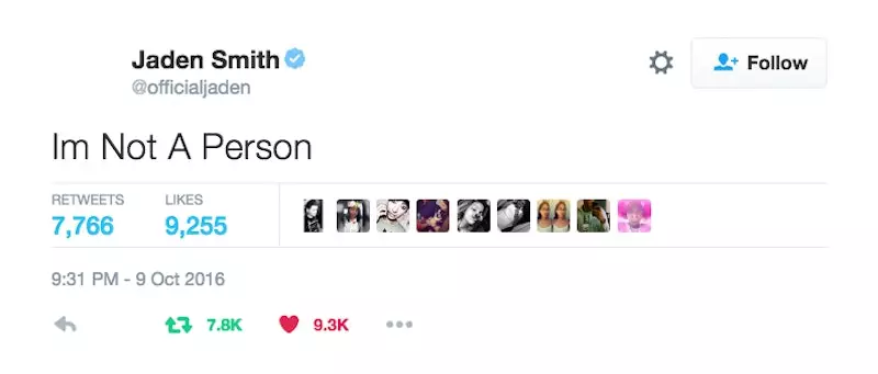 Jaden Smith admitió ser 'un vampiro, de verdad' y todos estamos asustados 127542_1