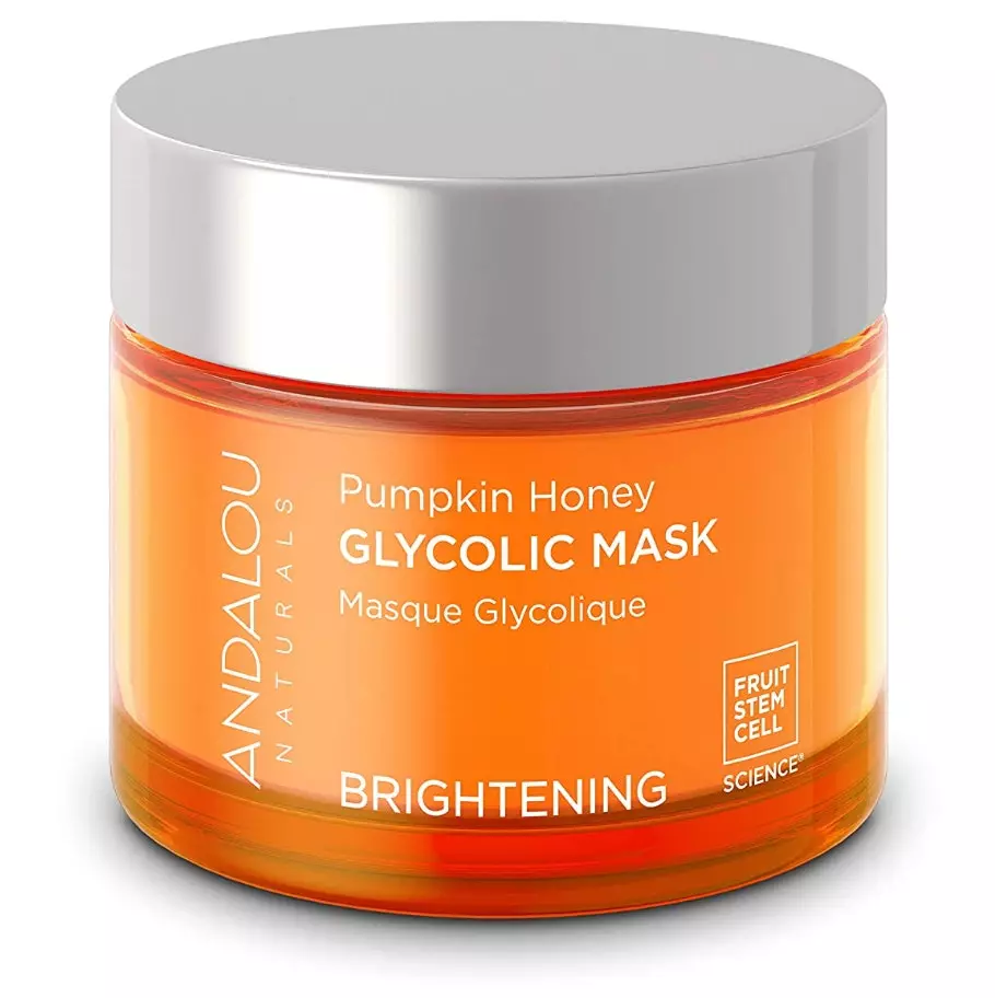 Mwgwd Glycolic Mêl Pwmpen Andalou Naturals