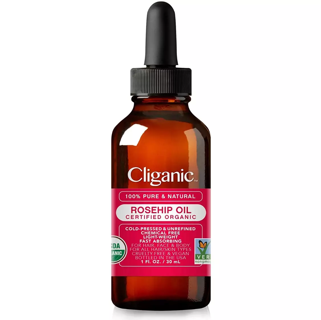 Cliganic USDA Bio Rosehip Seed Oil