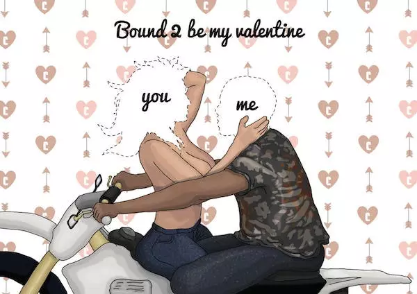 Kat Kanye West Valentine a se pi bon fason pou montre lanmou w (foto) 132848_4