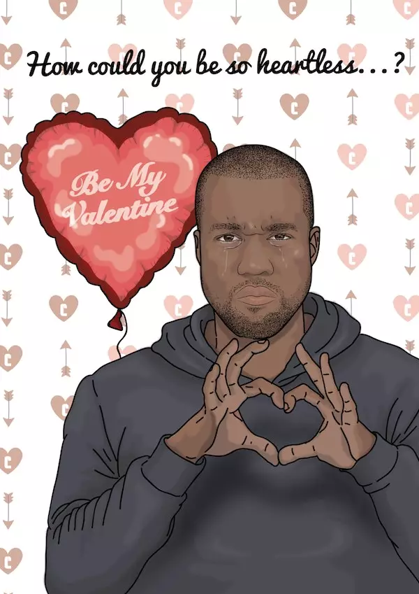 Kat Kanye West Valentine a se pi bon fason pou montre lanmou w (foto) 132848_5