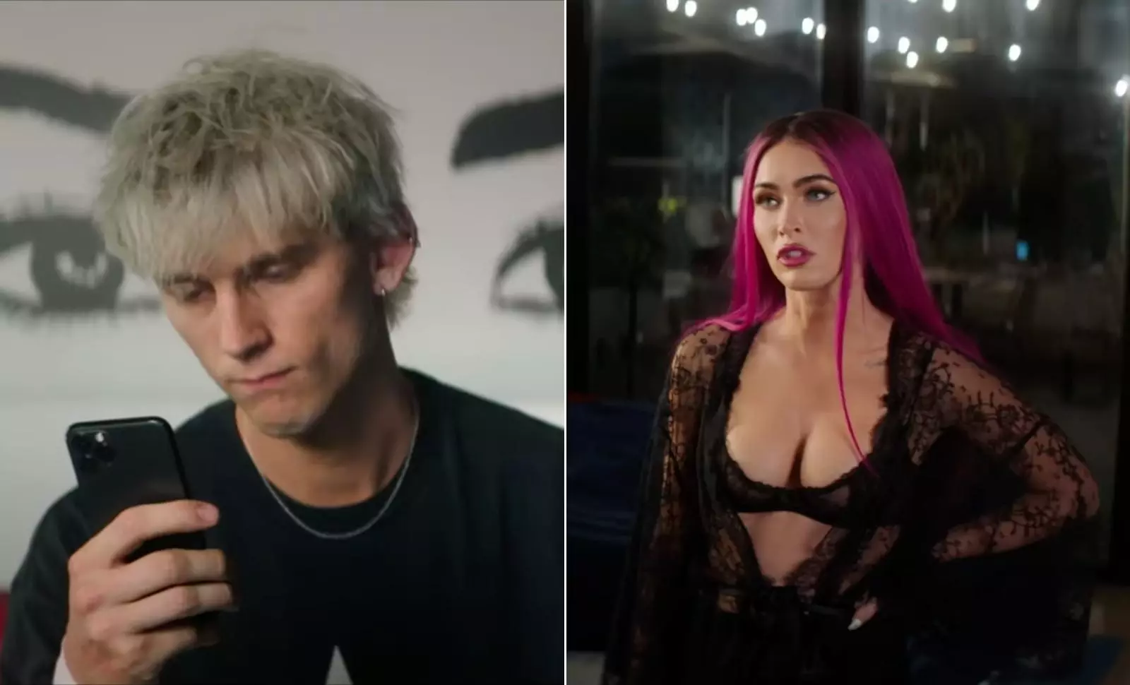 Fim MGK a ak Megan Fox enspire pa yon vrè kraze brize pè yo te genyen