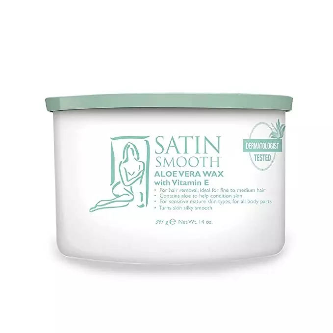 Satin Smooth Aloe Vera Hair Removal Wax