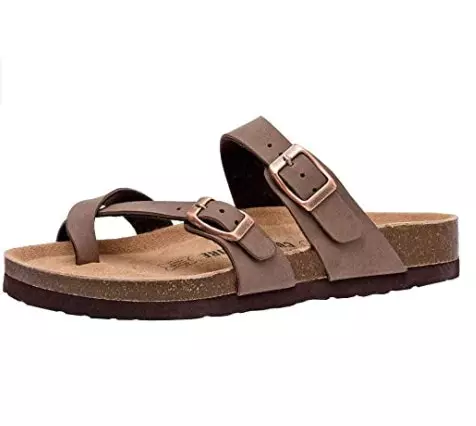 Sandal Kaki Gabus Kusyen