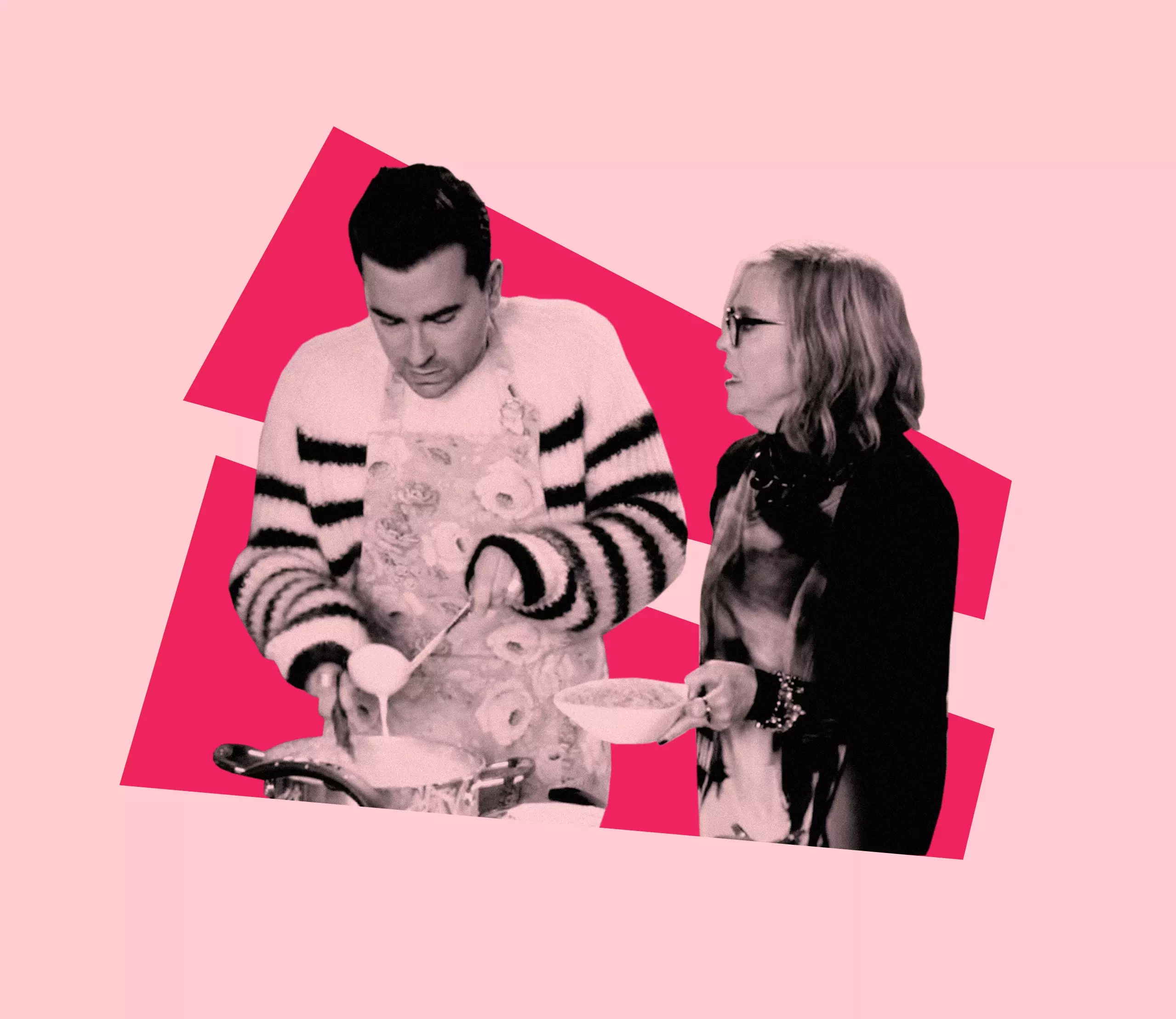 Hice las enchiladas 'Schitt's Creek' y aprendí a hacerlo