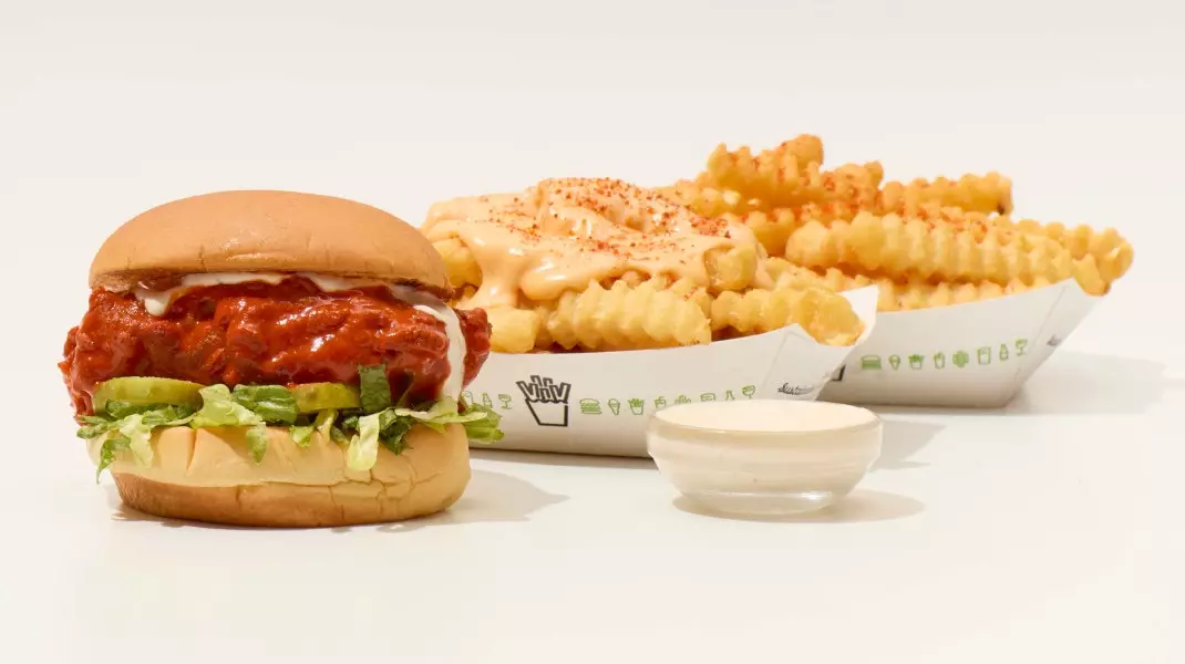 Shake Shack نىڭ يېڭى بۇفالو پىشلاق قورۇمىسى ئەڭ ئاخىرقى تەرەپ