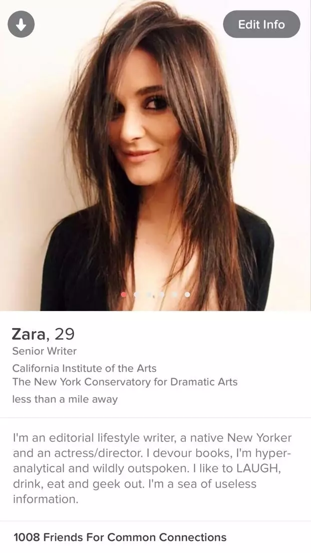 Ti o ba ro pe o paarẹ Tinder, o dara Ṣayẹwo ilọpo meji 23741_1