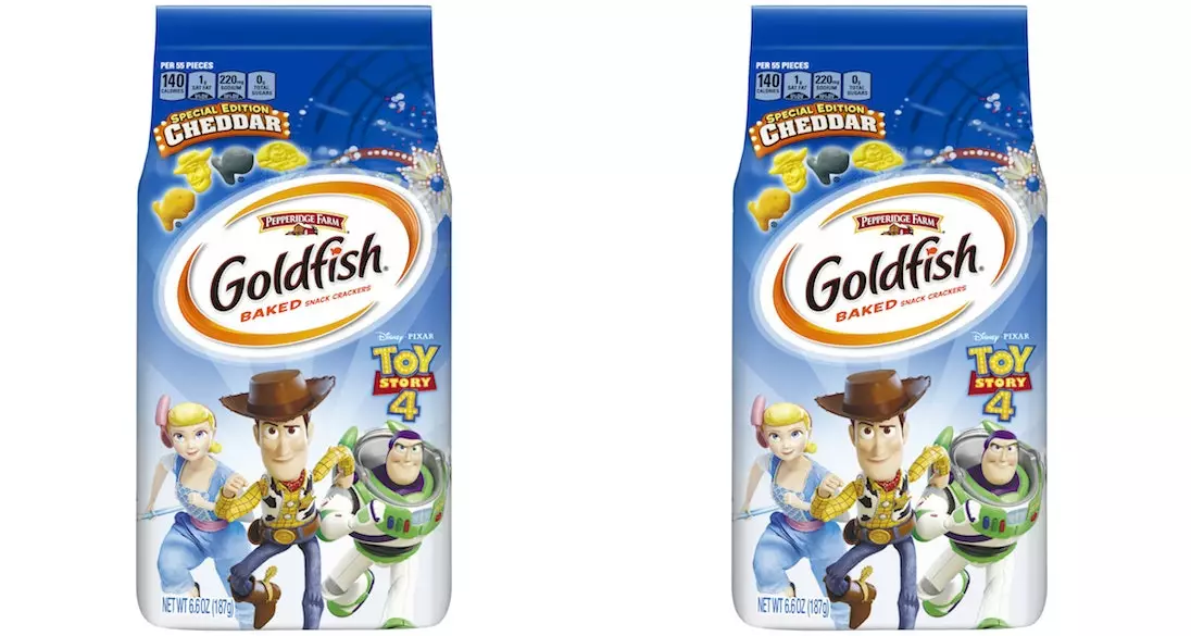 Estas galletas de peixe dourado temáticas de 'Toy Story' terán formas Buzz Lightyear e Woody