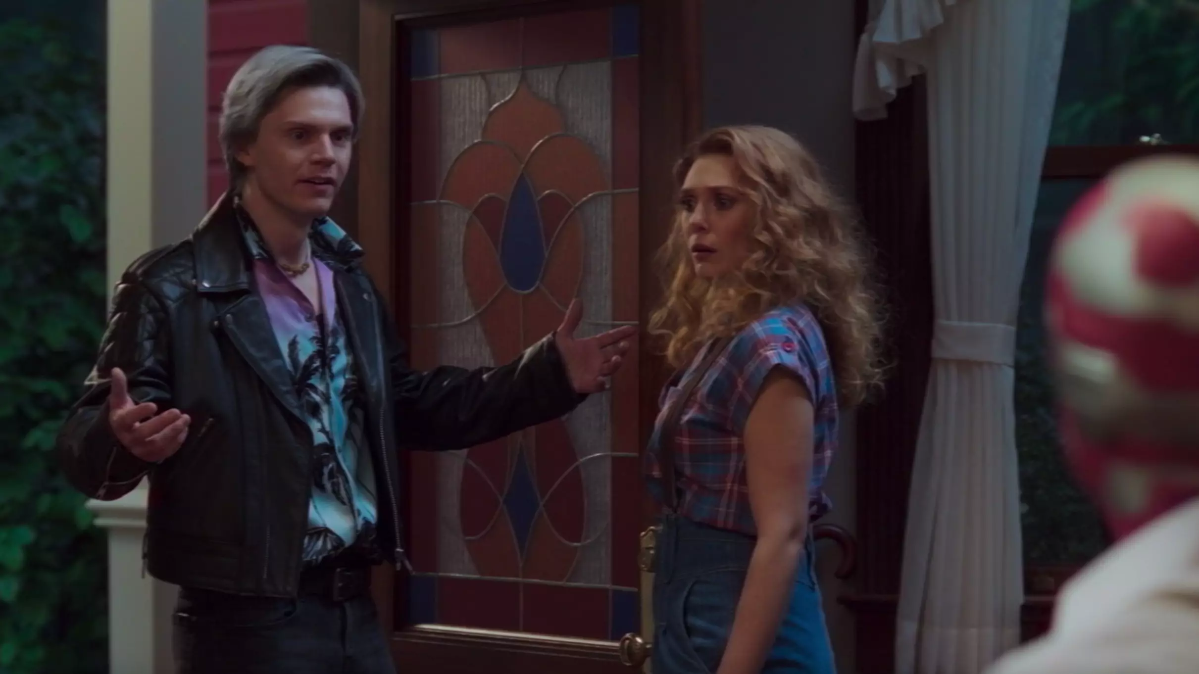 Evan Peters como Pietro/Quicksilver en WandaVision.