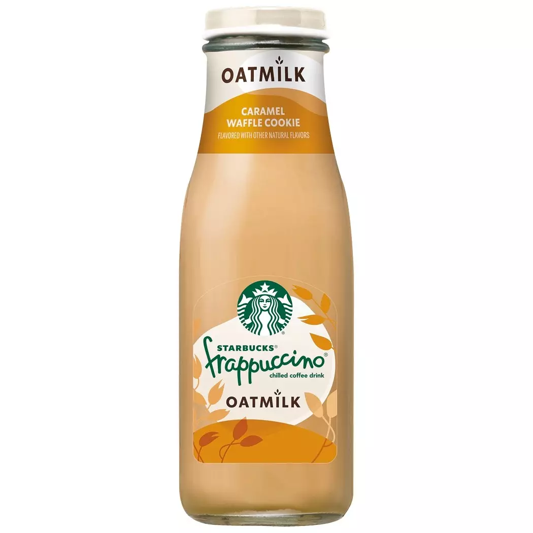 Starbuck's nieuwe Oatmilk Ready-To-Drink dranken zijn onder andere Cold Brew & Frappuccino smaken.