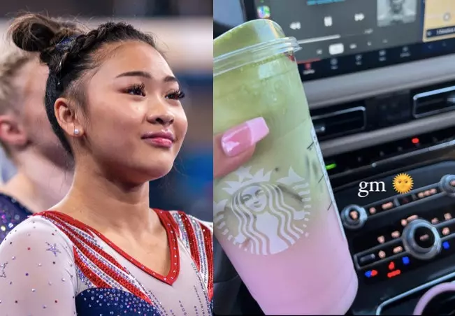 Suni Lee pronkte met een Starbucks Secret Menu-drankje op IG - zo bestel je het