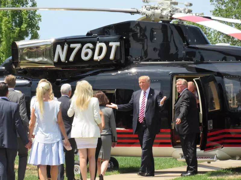 L'arribada de l'helicòpter de Trump a Cleveland va sortir directament d'una mala pel·lícula d'acció 25872_4