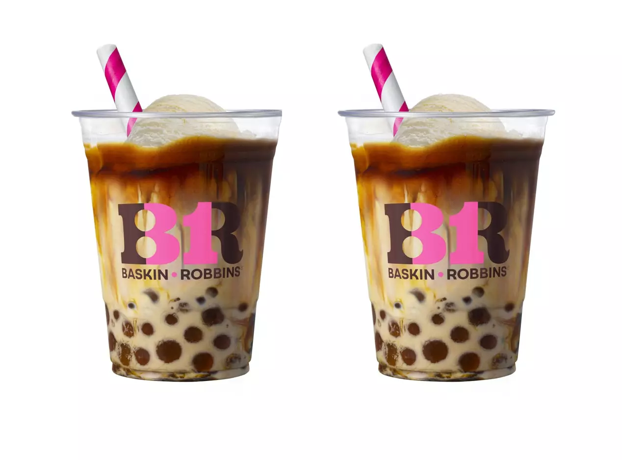 It-Te Ġdid tal-Ħalib tat-Tiger ta 'Baskin-Robbins Jgħaqqad Boba & Ġelat