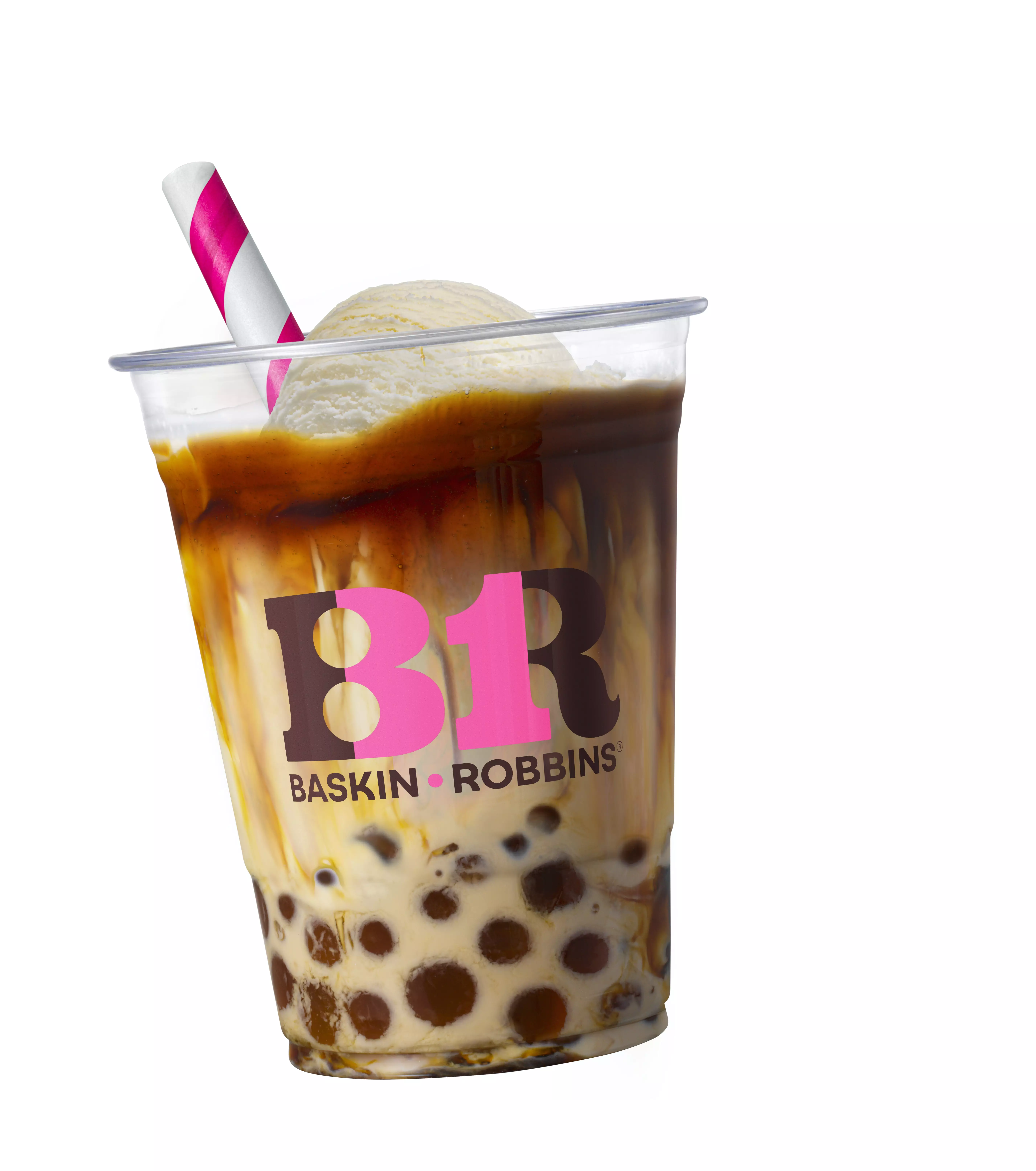 Có gì trong Trà trân châu sữa hổ của Baskin-Robbins? Có những rung cảm boba chính.