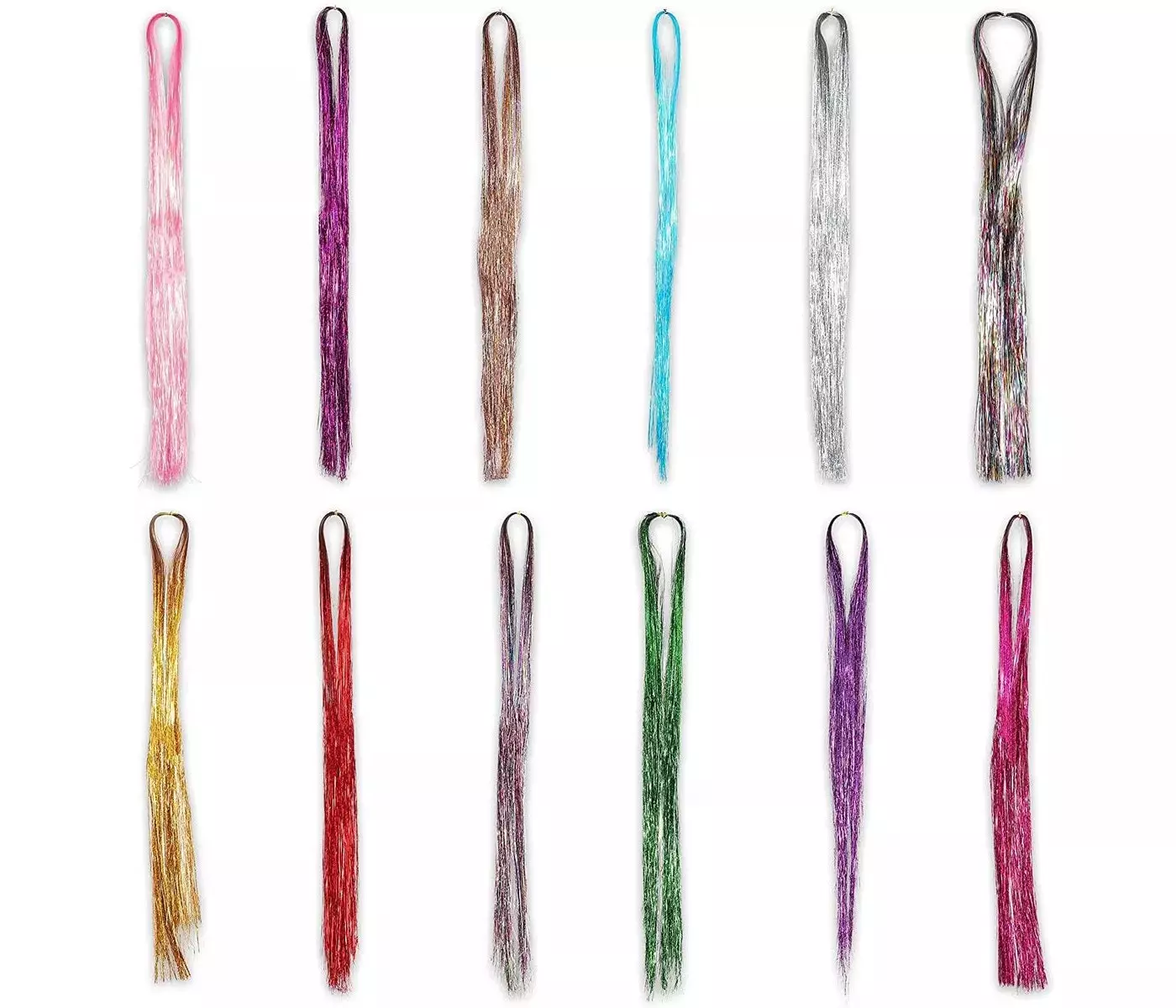 Glamlily Hair Tinsel, Manjelanjelatra & Mamirapiratra Manjelanjelatra Fairy Hair Extensions