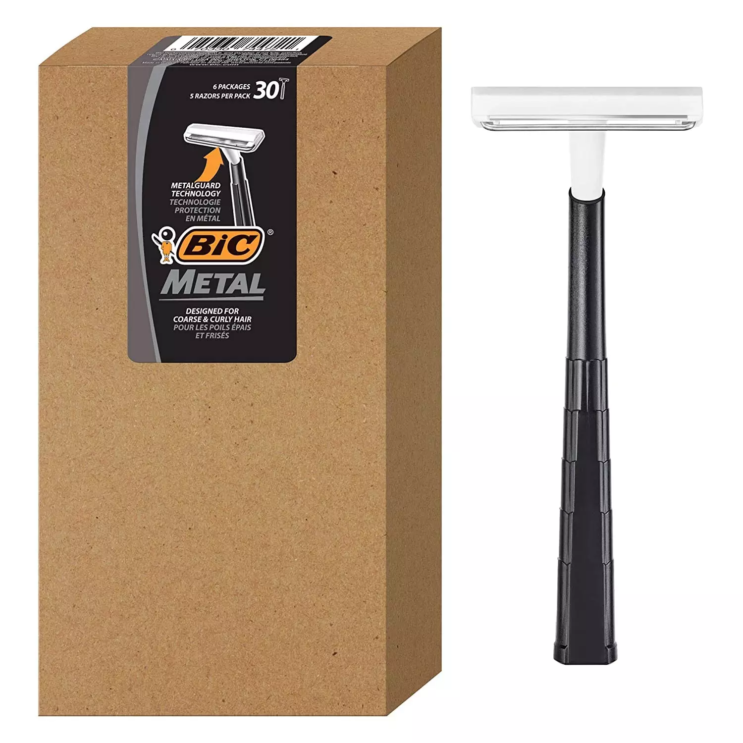 BIC Metal Disposable Shaving Razors (အထုပ် 30)