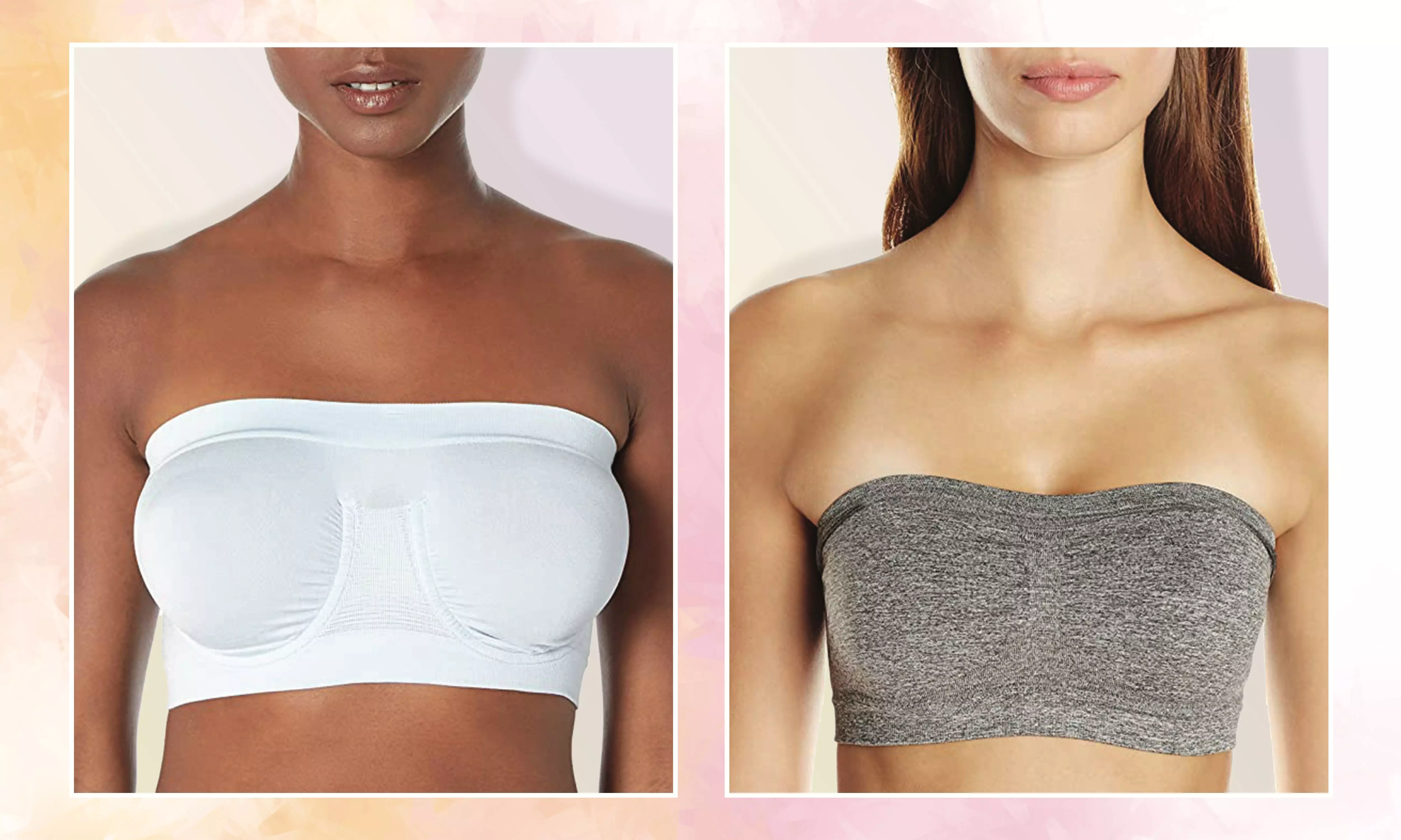 ეს კომფორტული Bandeau Bras Really Stay Up - და მოემზადეთ თქვენი ძველი თასმების გასაყრელად