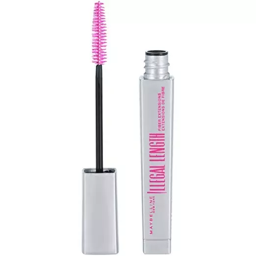 I-Maybelline Ubude Obungekho emthethweni Izandiso ze-Fiber Mascara