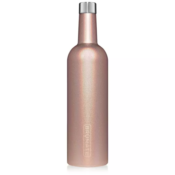 Winesulator 25-унции Wine Canteen V2.0 в Glitter Rose Gold