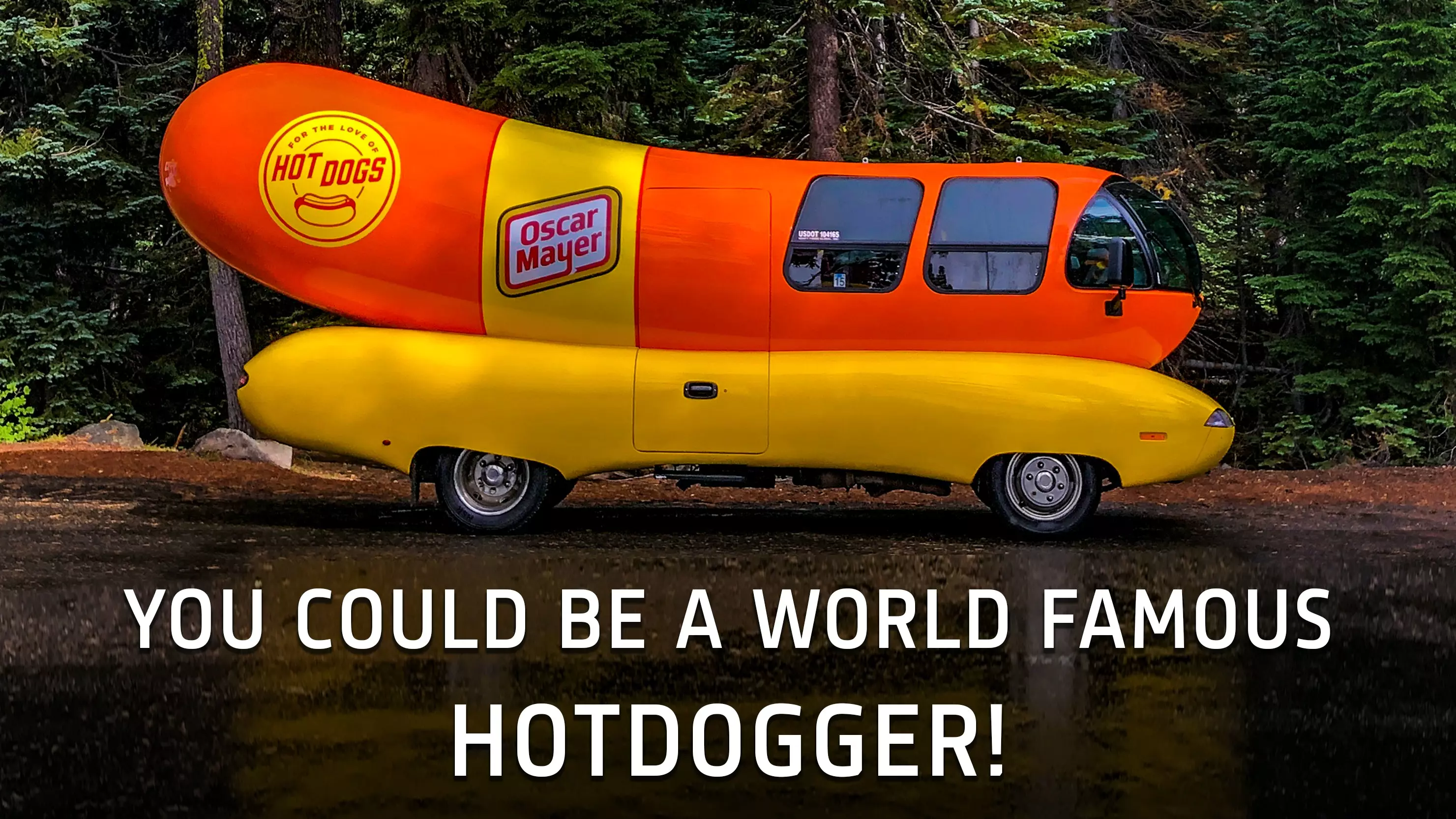 Siz Wienermobile-də Amerika Birləşmiş Ştatlarına Səyahət Etmək üçün Ödənişli Əldə Edə Bilərsiniz