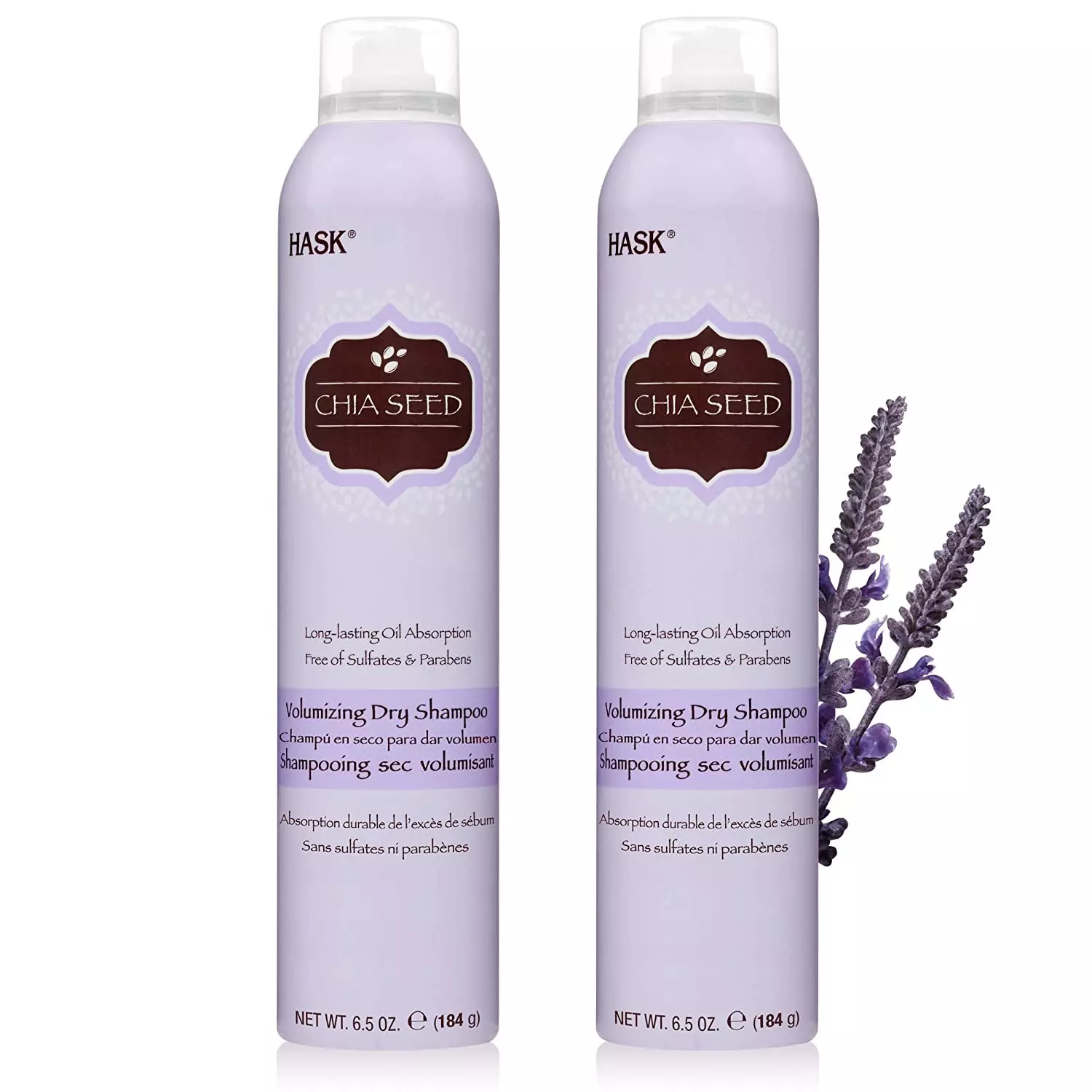 HASK Volumizing Dry Shampoo (2-pakkning)