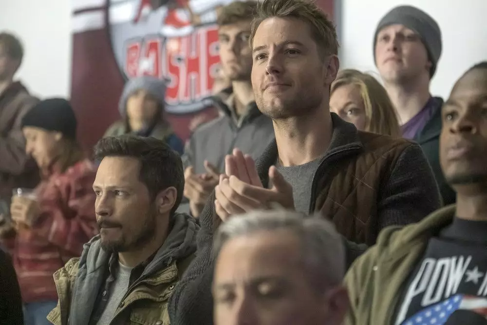 Justin Hartley nel ruolo di Kevin in This Is Us