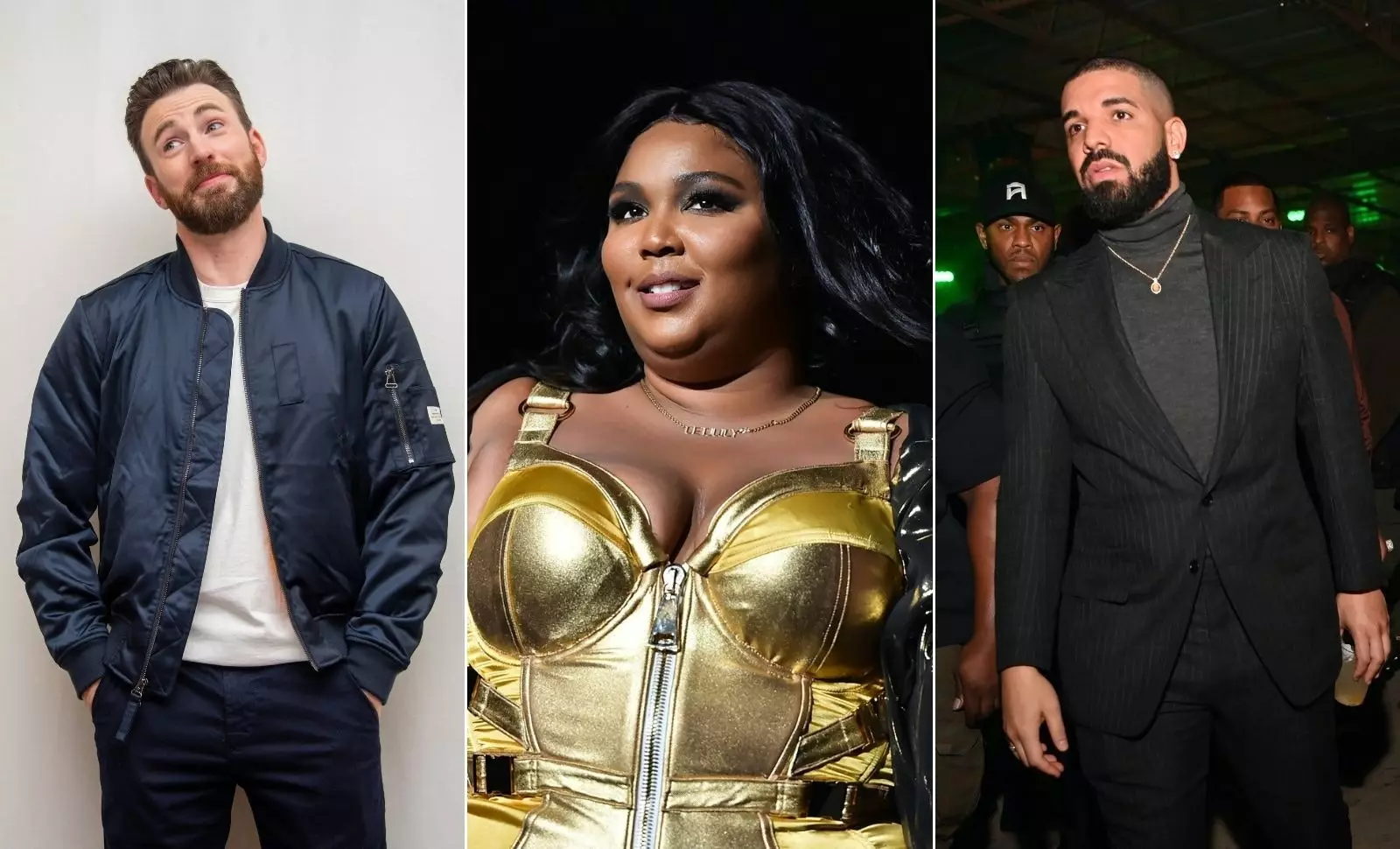 Lizzo Kantis Sedukan Kanton Pri Chris Evans & Drake Tio Estas Tro Perfekta