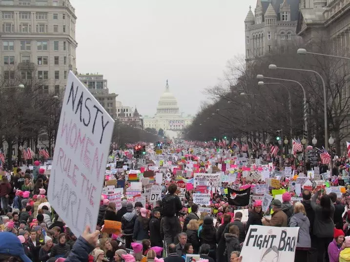 4 statistika të mahnitshme rreth marshimit të grave që do ta çmendin Trumpin 32386_1