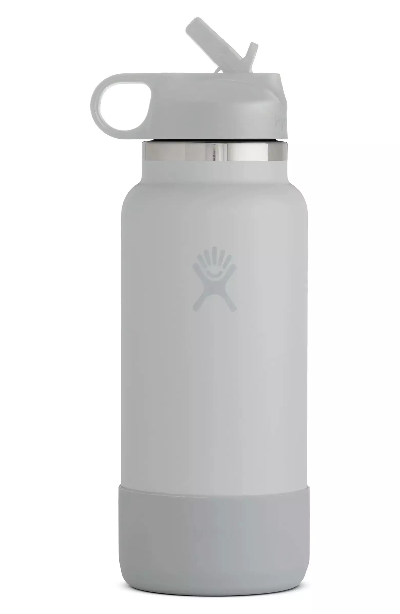 ຕຸກນ້ຳ Hydro Flask 32-Ounce Wide mouth Bottle with Straw Lid & Flex Boot