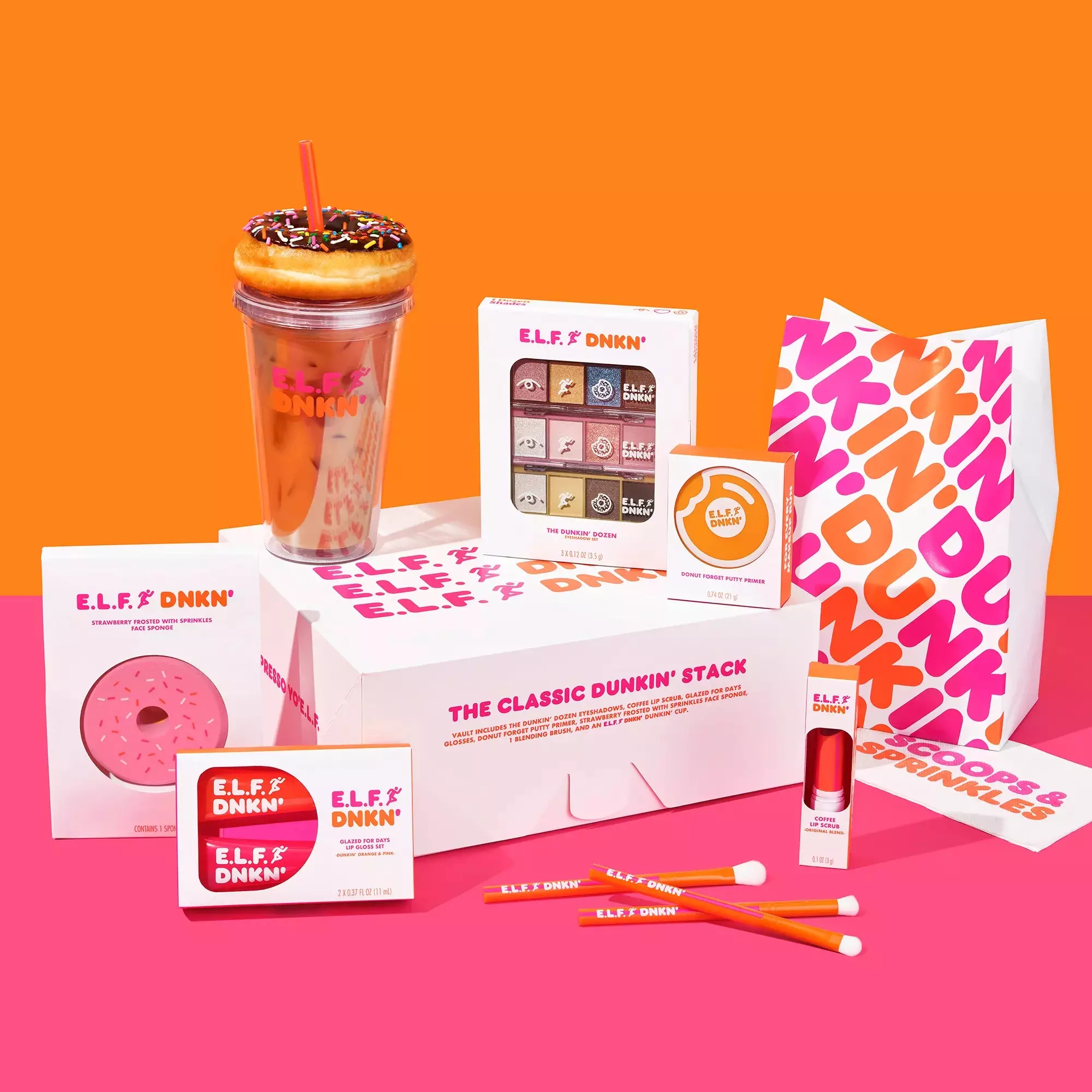 Nejnovější výprodej e.l.f. znamená, že byste mohli získat Viral Dunkin' Collab se 40% slevou