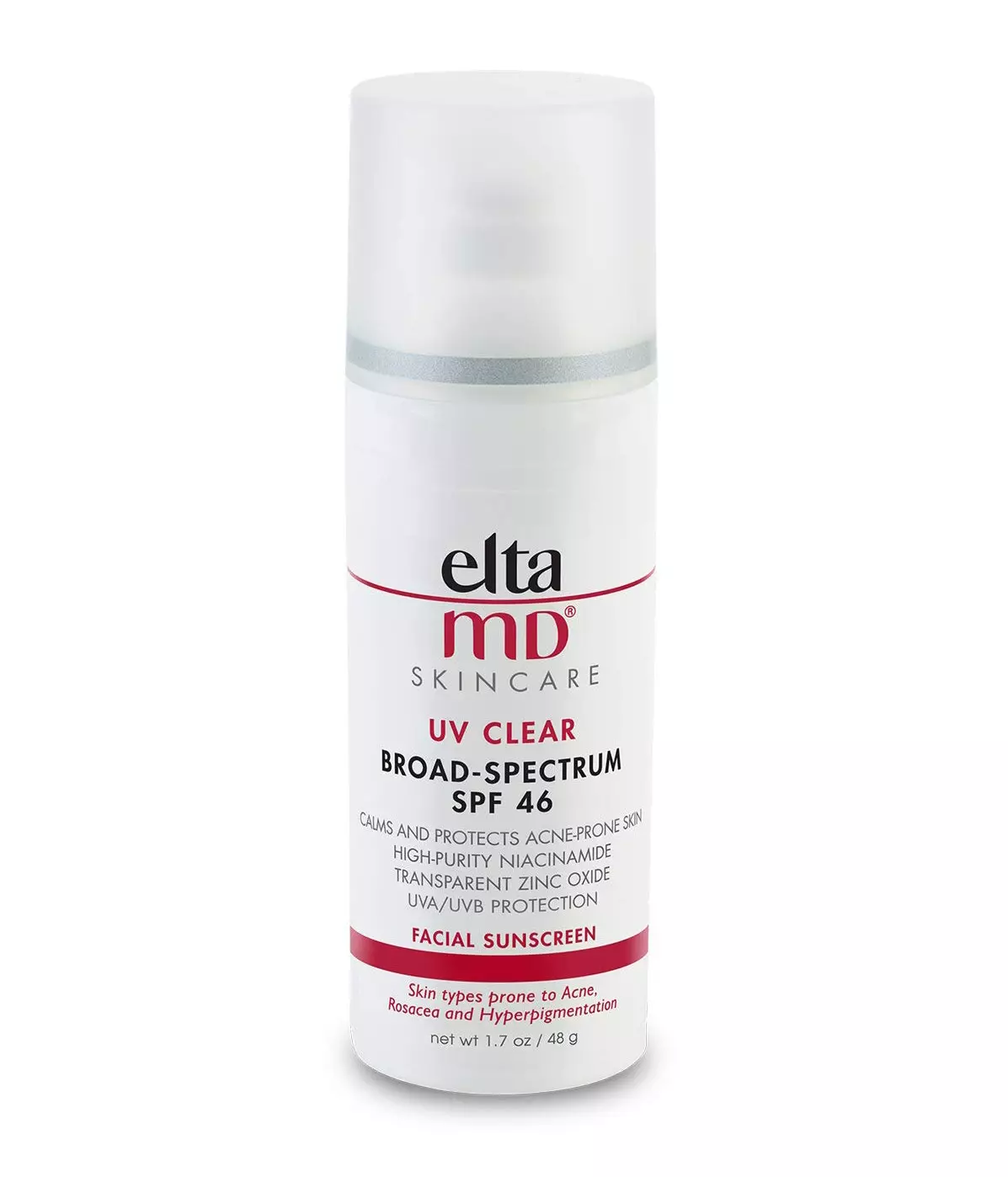 EltaMD UV Clear o szerokim spektrum SPF 46