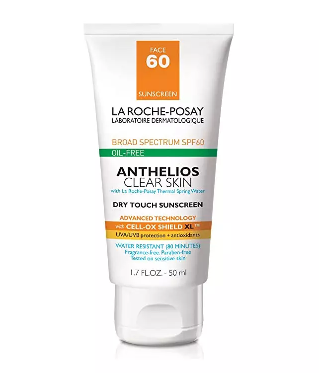 کرم ضد آفتاب خشک پوست شفاف La Roche-Posay Anthelios با SPF 60